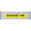 HVAC Duct Markers and Labels – Kolbi Pipe Marker Co.