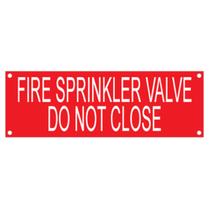 Customizable Fire Sprinkler and Fire Suppression System Tags – Kolbi ...