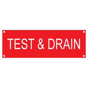 Customizable Fire Sprinkler and Fire Suppression System Tags – Kolbi ...